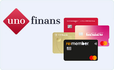 Uno Finans kredittkort - Søk om flere kort med kun 1 søknad