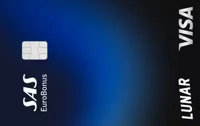 Lunar SAS EuroBonus Debetkort - Kredittkorto